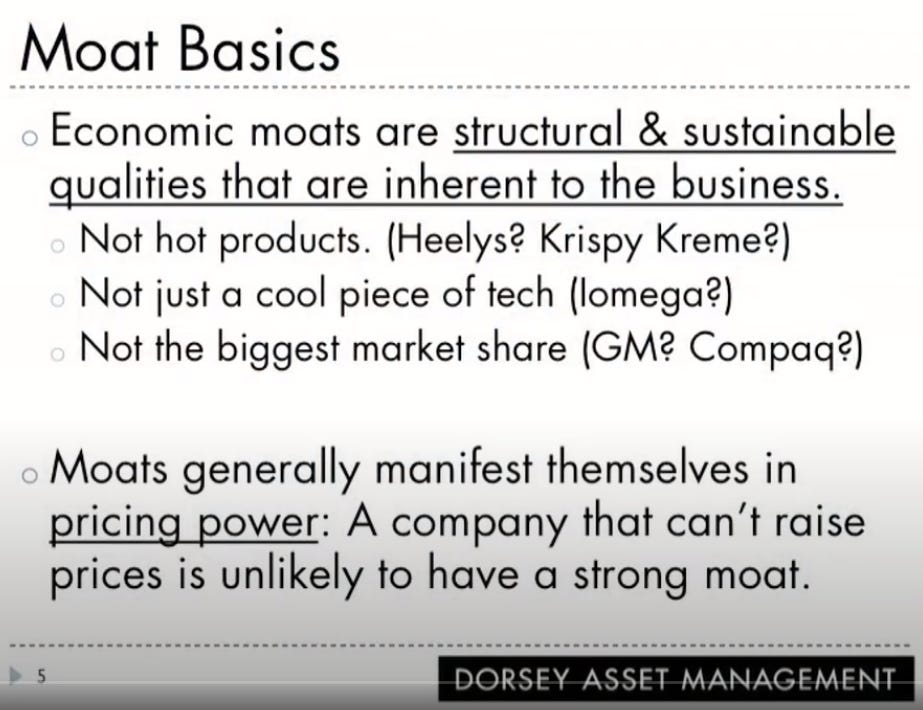 Pat Dorsey on competitive advantage