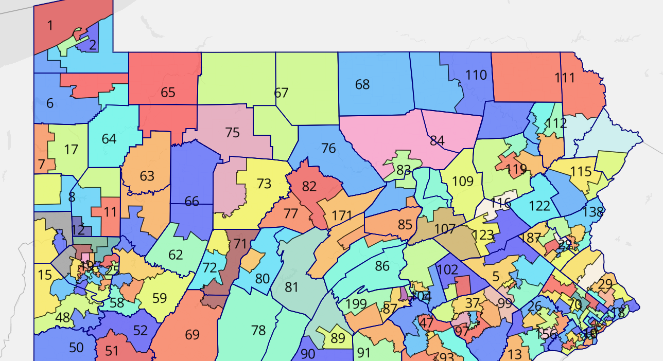 Many moving parts lead to new Pa. House, Senate maps