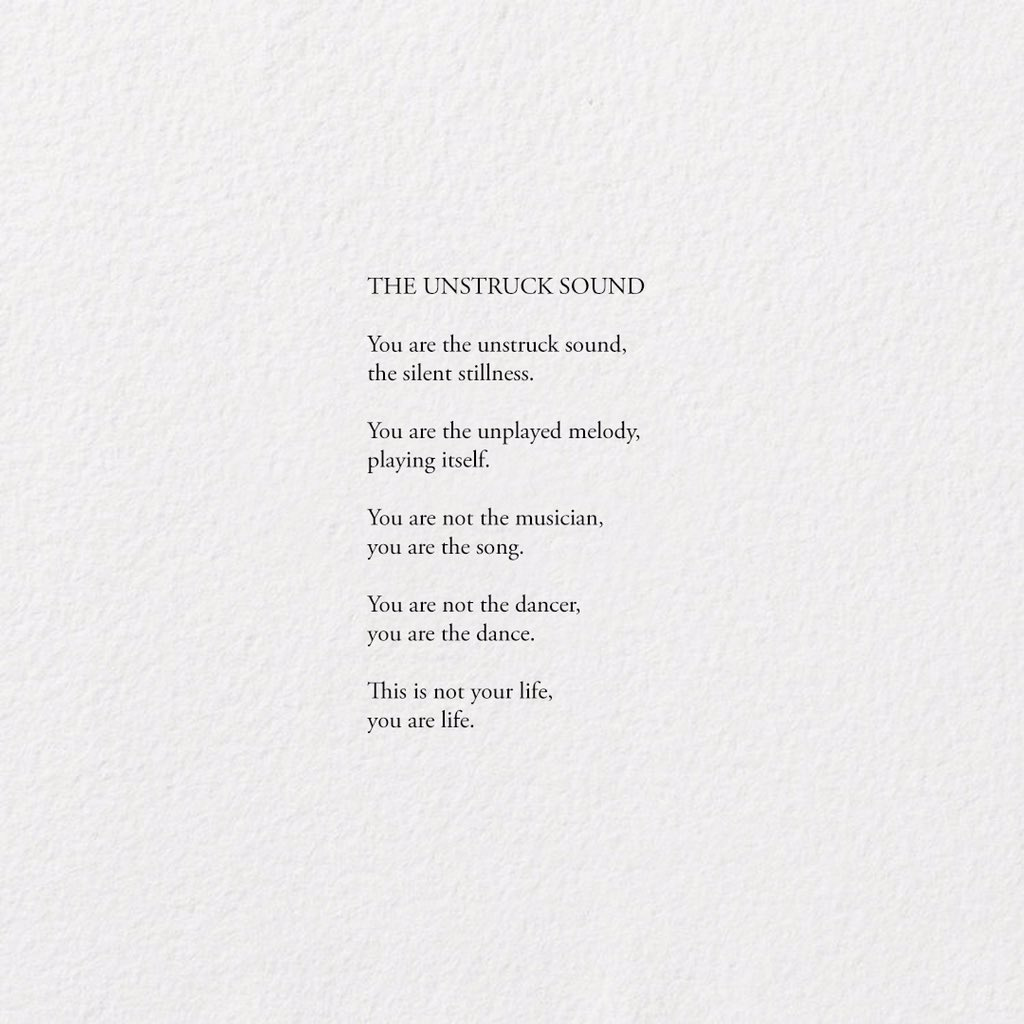 The unstruck sound - by Andō - Silentium