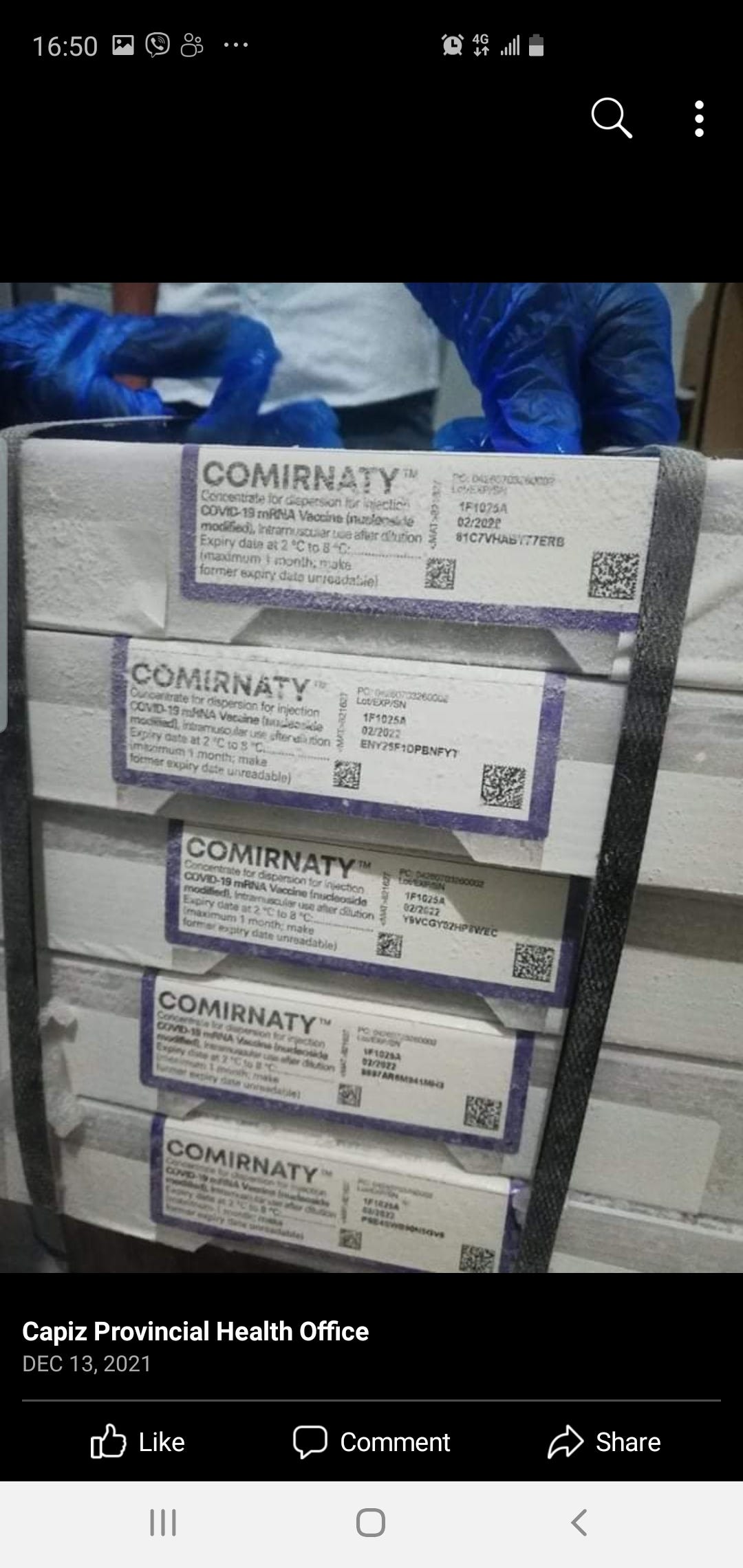 Expiring Vaccines, Former Expiry Date Unreadable. The WHO Intervention ...