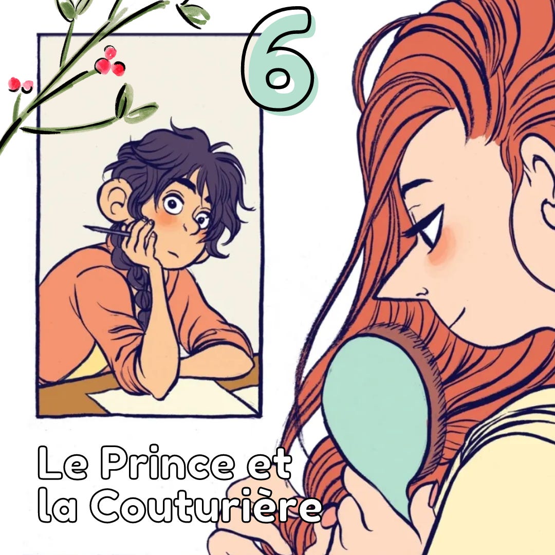 🎁 Sixième cadeau : la BD Le Prince et la couturière - Jen Wang