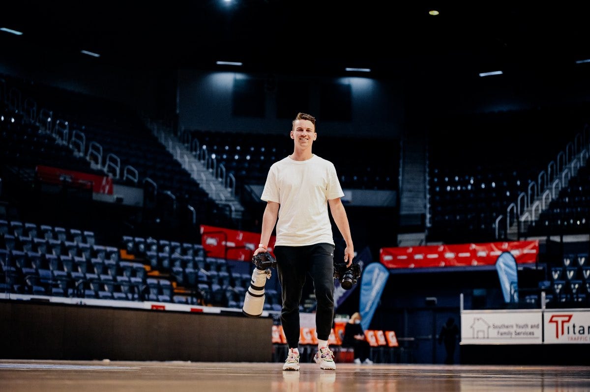 Life behind the lens: How Sam Tolhurst made his way to NBA courtside ...