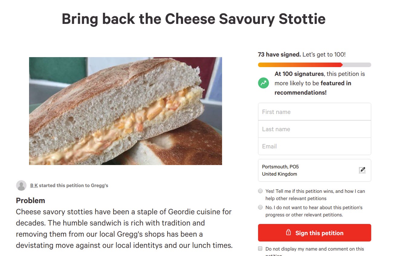 Newcastle - The Stottie Principles - Vittles