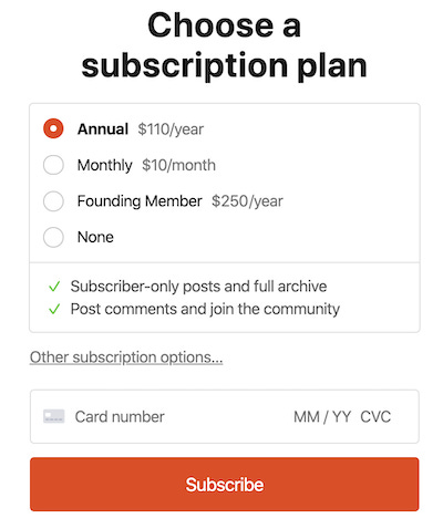 New on Substack: More flexibility for paid subscriptions