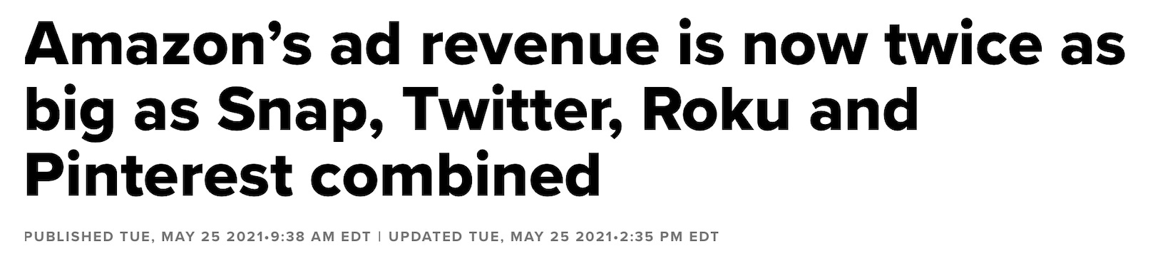 The Most Comprehensive Amazon Breakdown In Existence