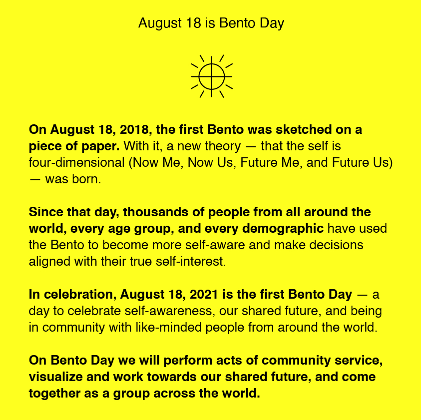 August 18 is Bento Day - The Bento Society