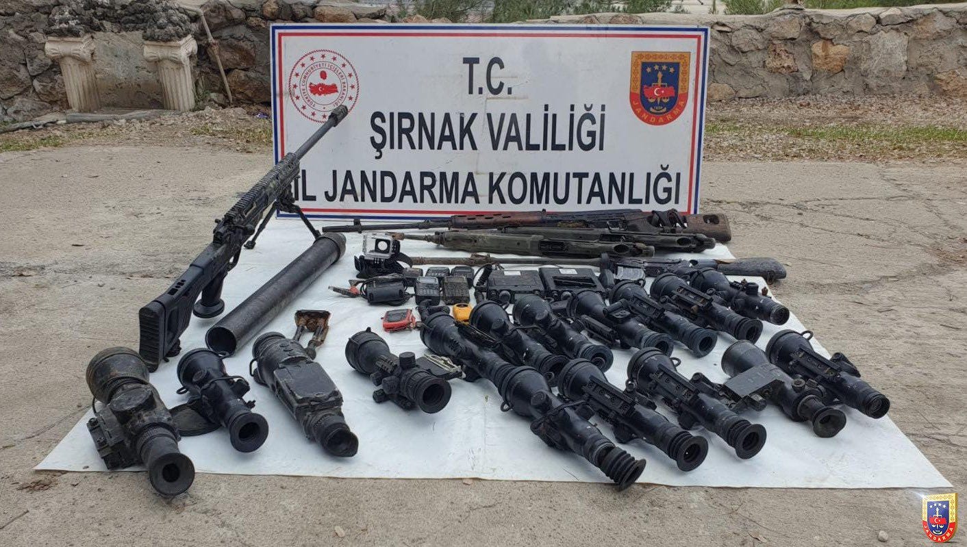 Weapons Used and Captured by the PKK in 2021 - by War Noir