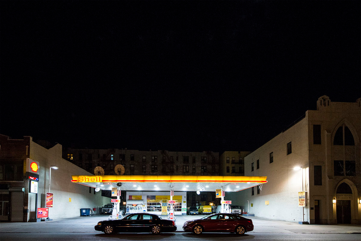 Gas Stations at Night - by Paul Vlachos - Juke