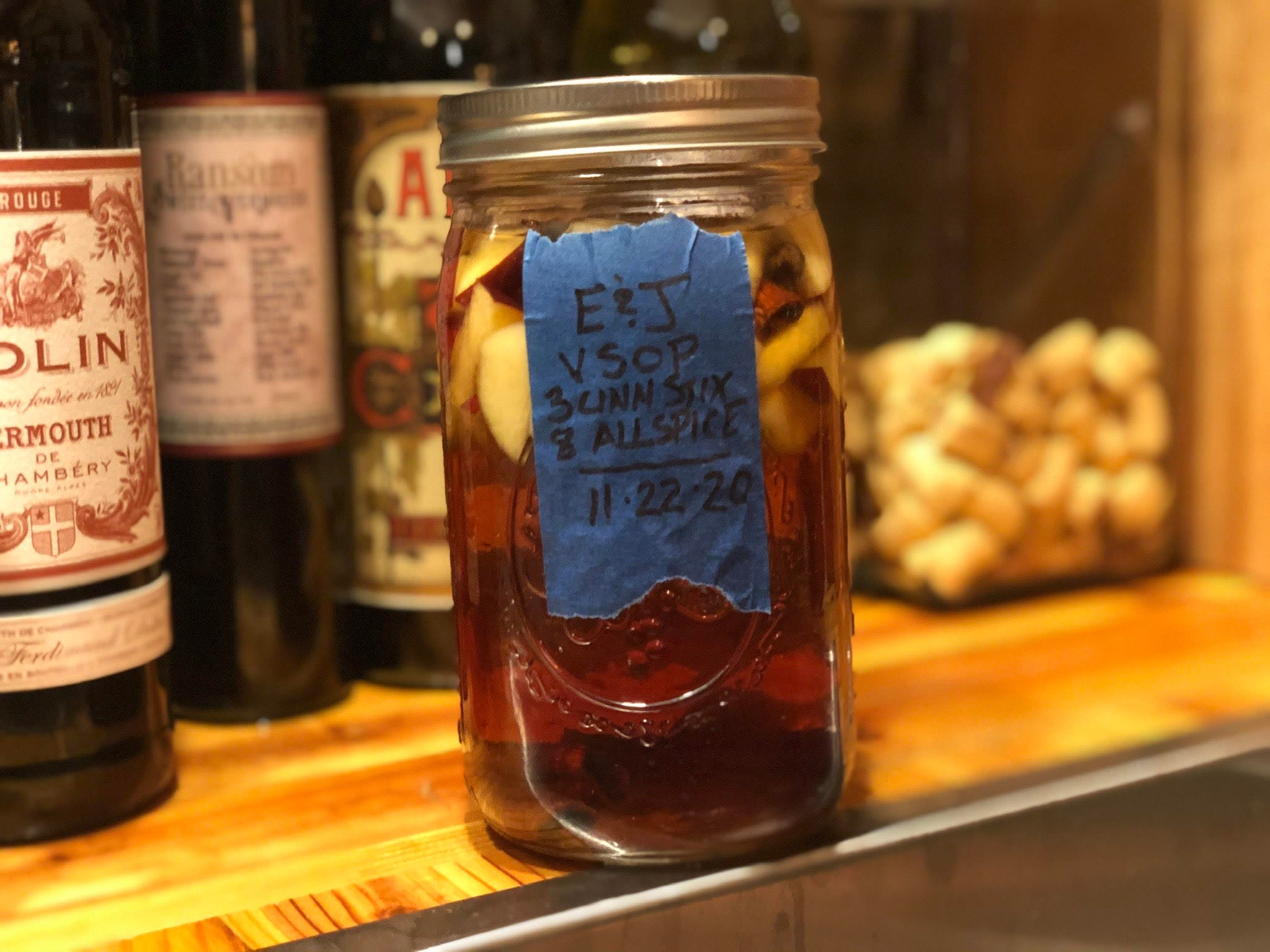 It’s Almost Thanksgiving. Let’s Make an Infused Brandy Sour.