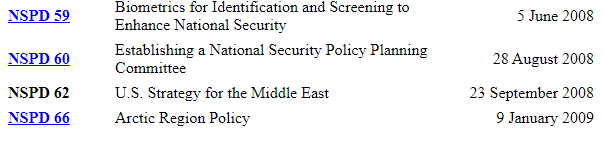 National Security Instruments - by Jon Herold