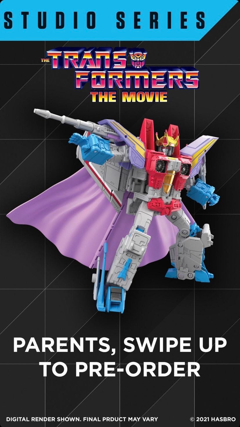 Optitronix Avatar, New Studio Series Figures, Trainbots Scoop, and ...