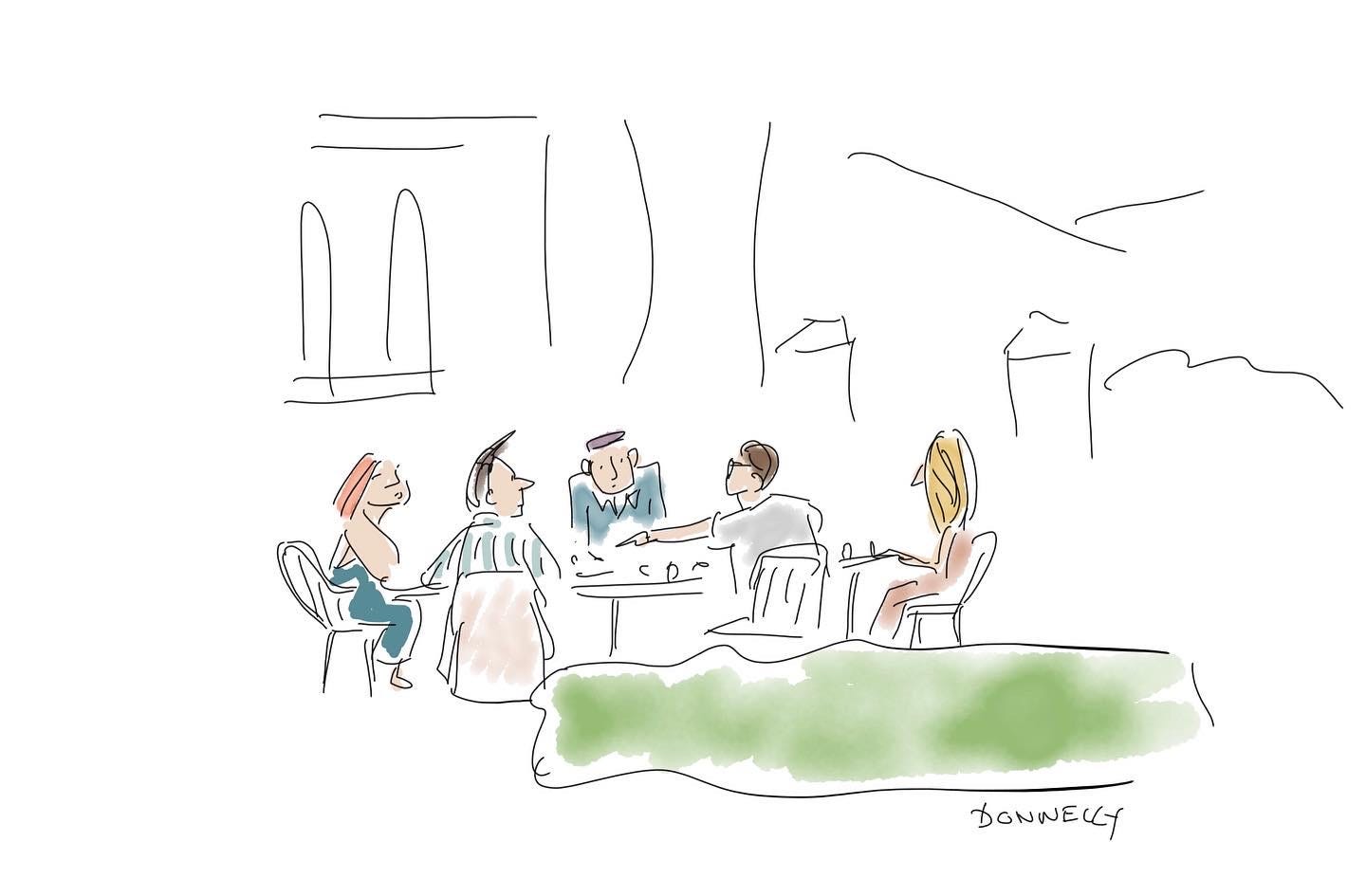 Drawing The Season Finale of Succession - by Liza Donnelly