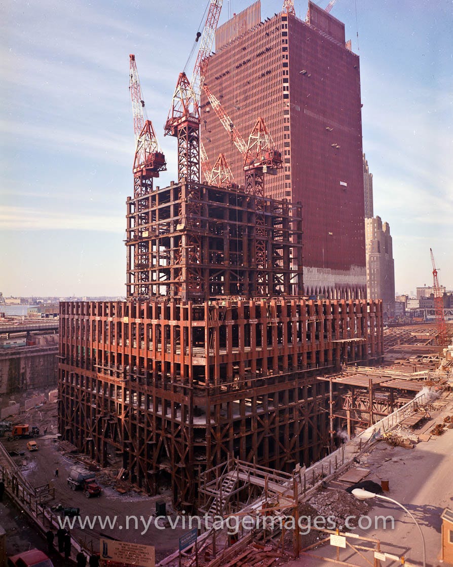 The Construction of the WTC Towers 1 & 2