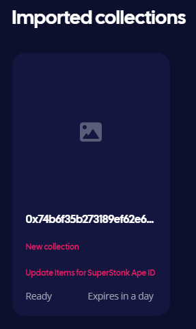 How to create and update NFT collections on LoopExchange