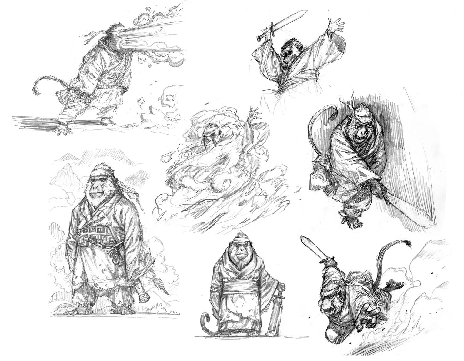 Comics Artopsy #8 - by Niko Henrichon - Exploding Giraffe