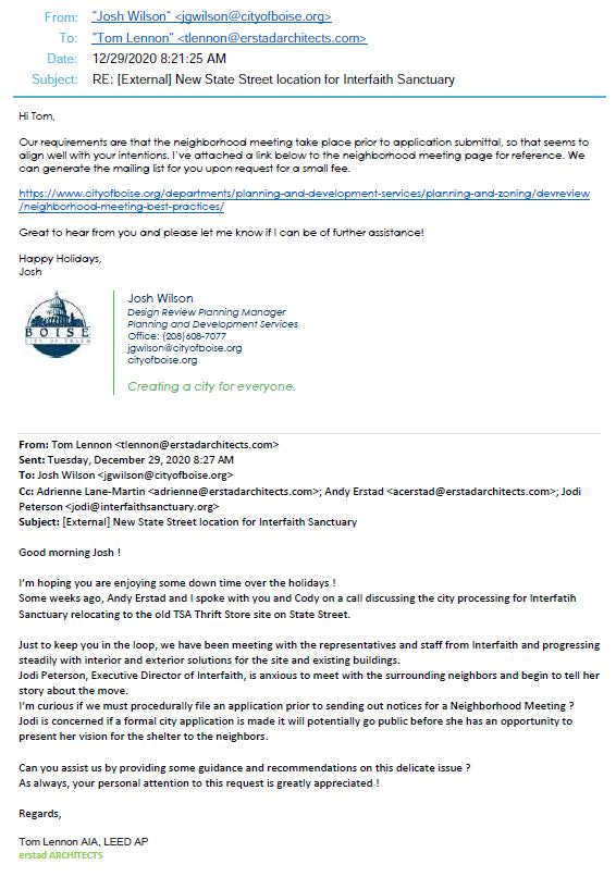 IFS Coordinated with City Since Begining - by Rory Hester