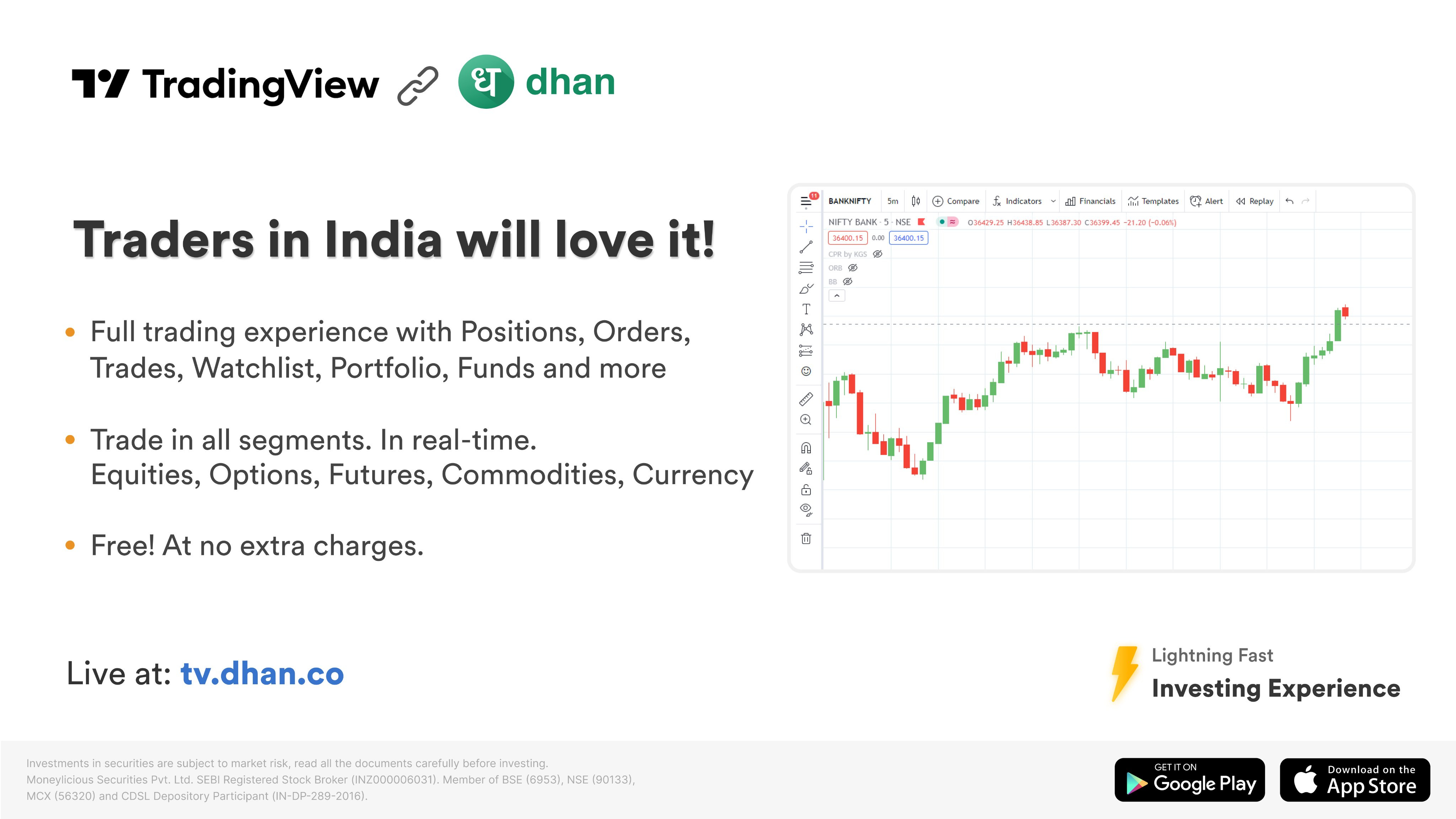 Free Trading View - Dhan - by Satish Vijaykumar