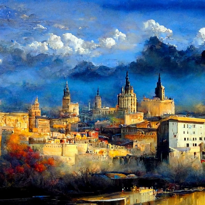 AI Reimagines 10 Famous Landscape Paintings