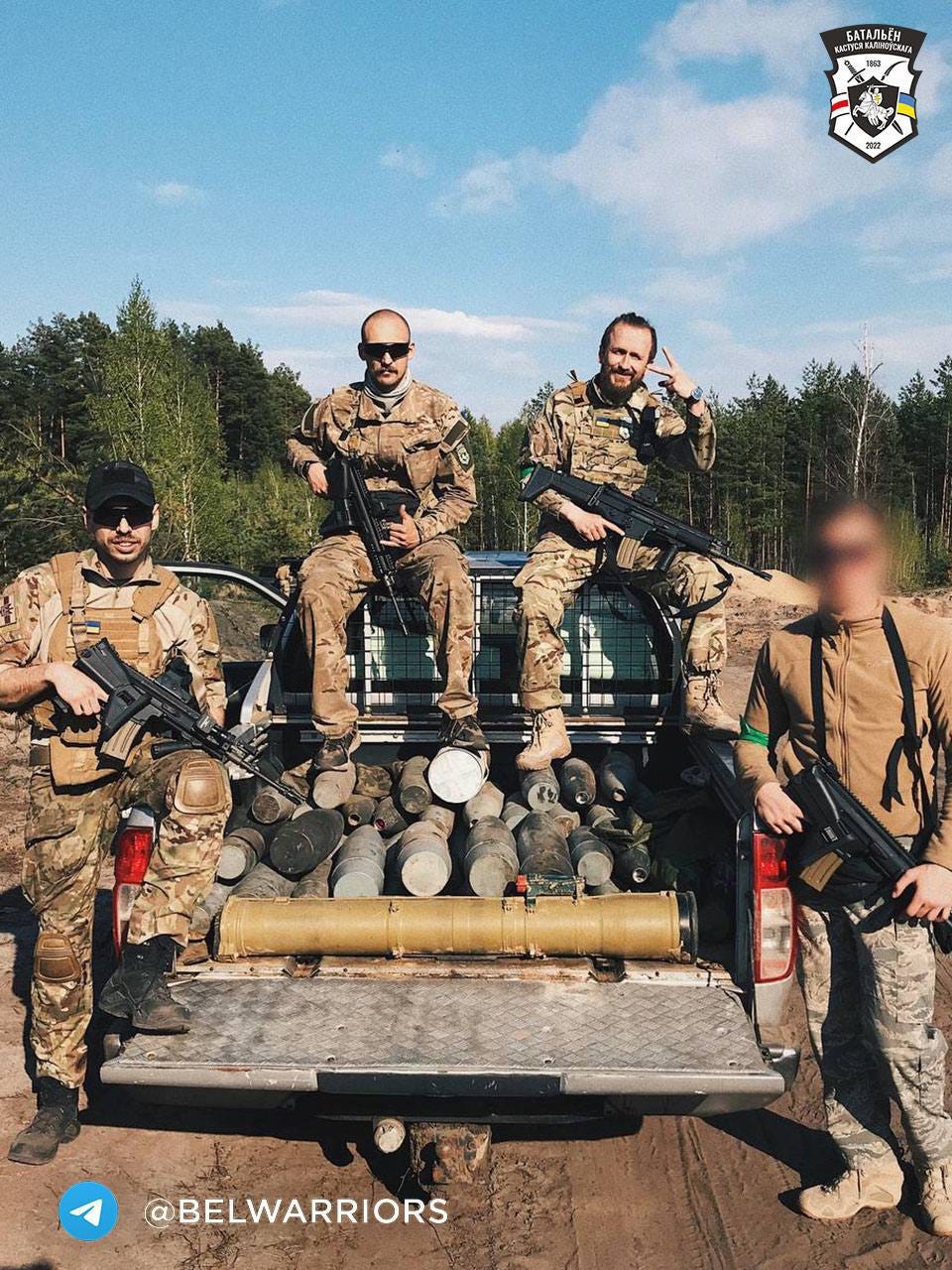 Weaponry Used by Pro-Ukraine Belarusian Combatants Since Russia's Invasion