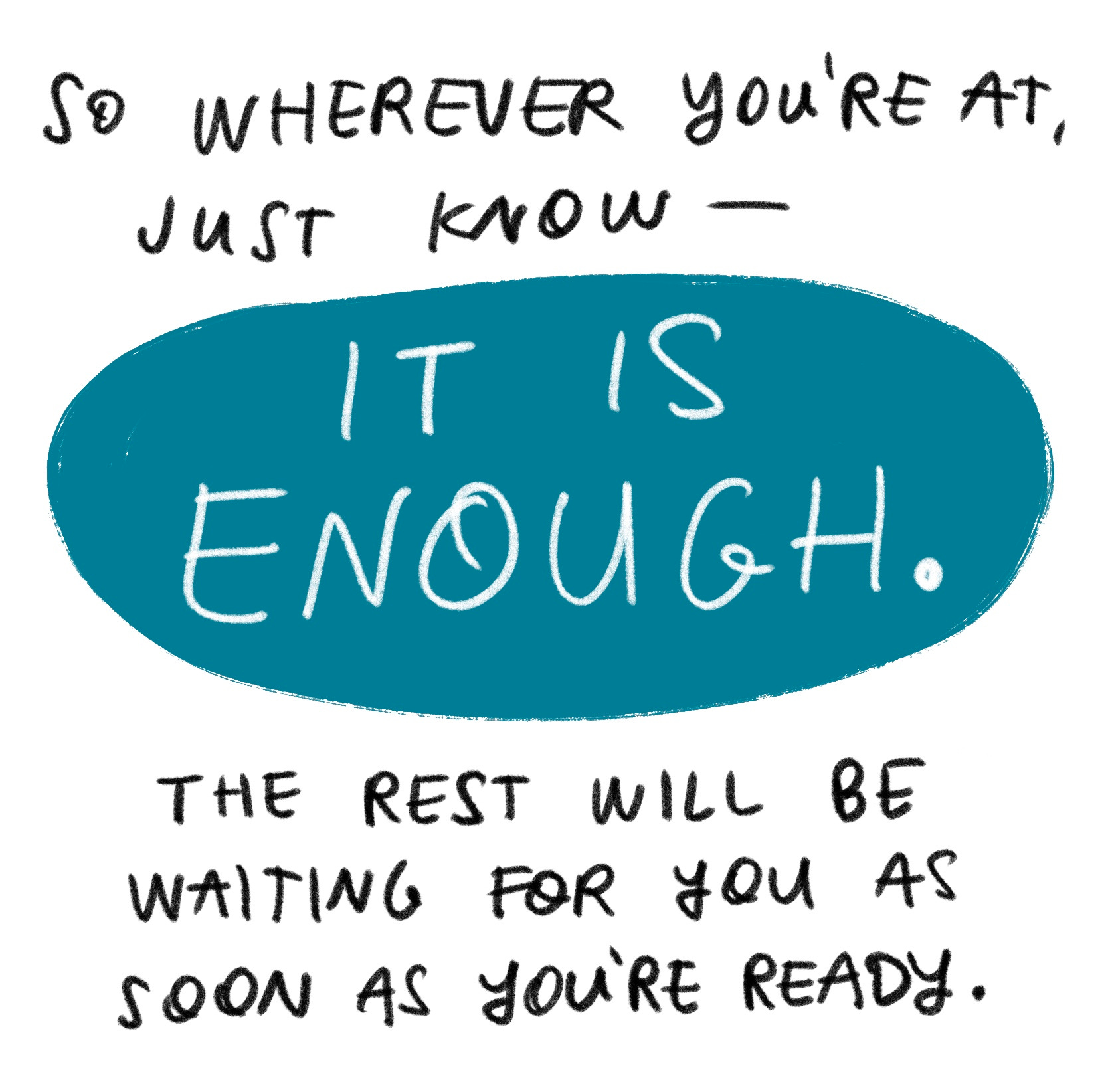 it's been a while - by alex testere - YOU CAN DO THIS