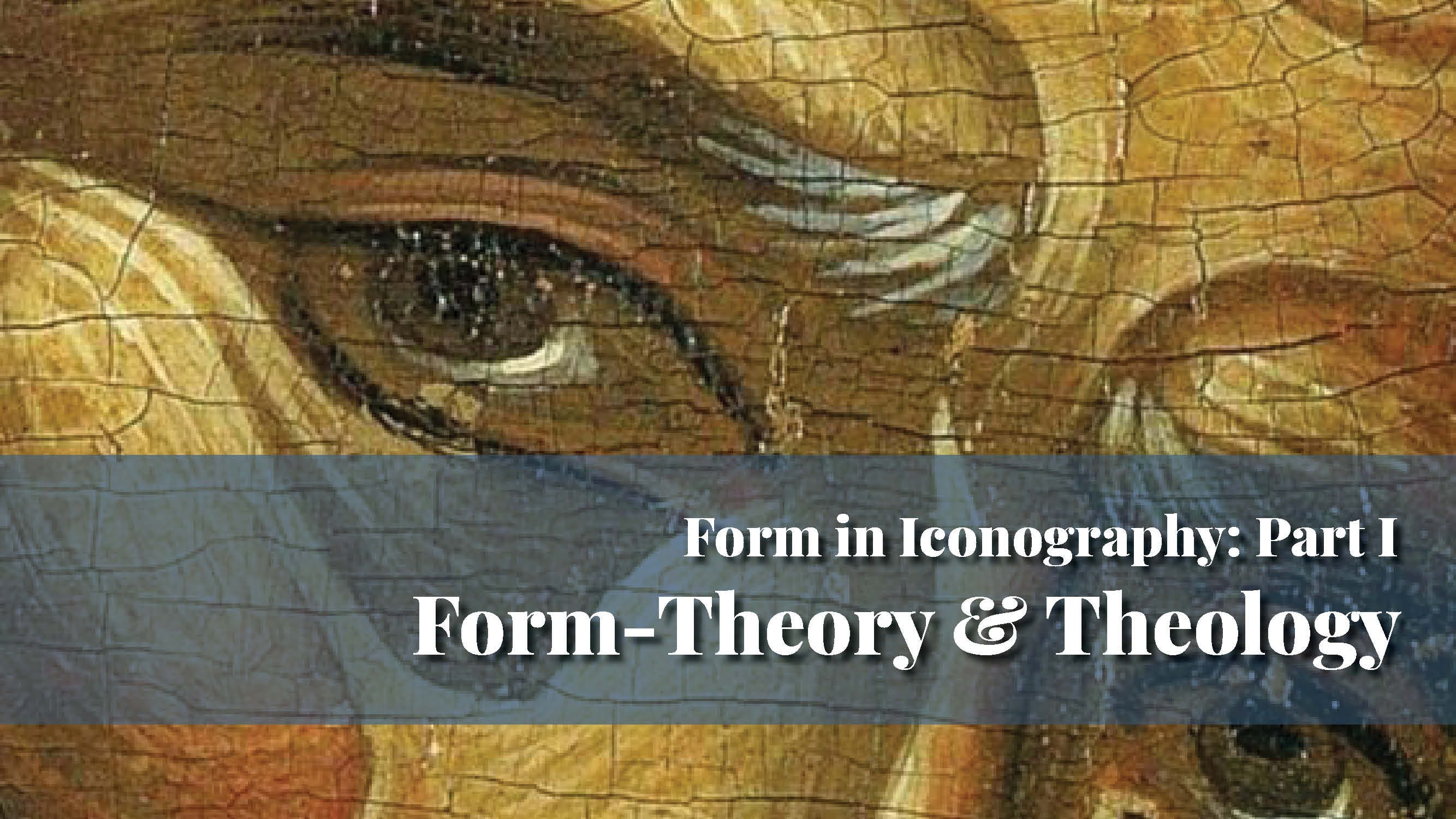 Form in Iconography Part 1: - by Raymond Vincent