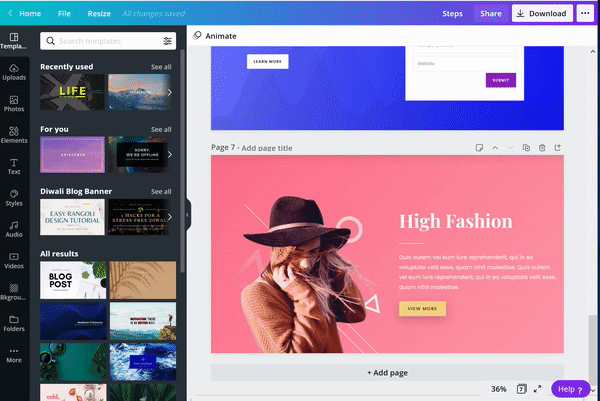⭐ Canva Template Library - by Casey Botticello