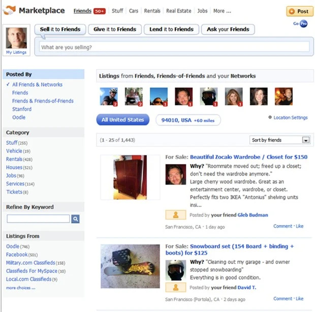 The inside story of Facebook Marketplace