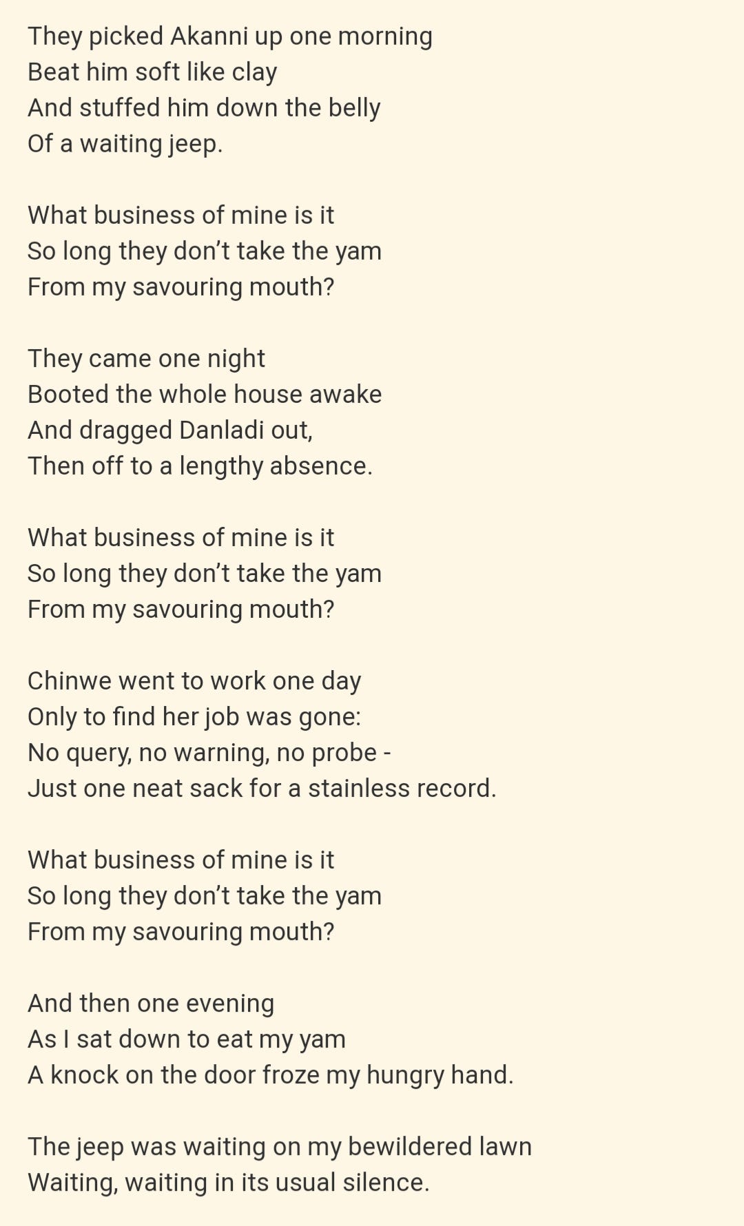 "Not My Business" - by Ore Oroge - Ore’s Newsletter