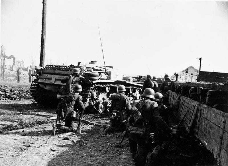 The struggle for the Tractor Factory in pictures