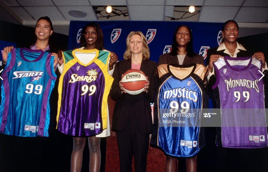 The evolution of WNBA fashion, as told through every draft's class photo