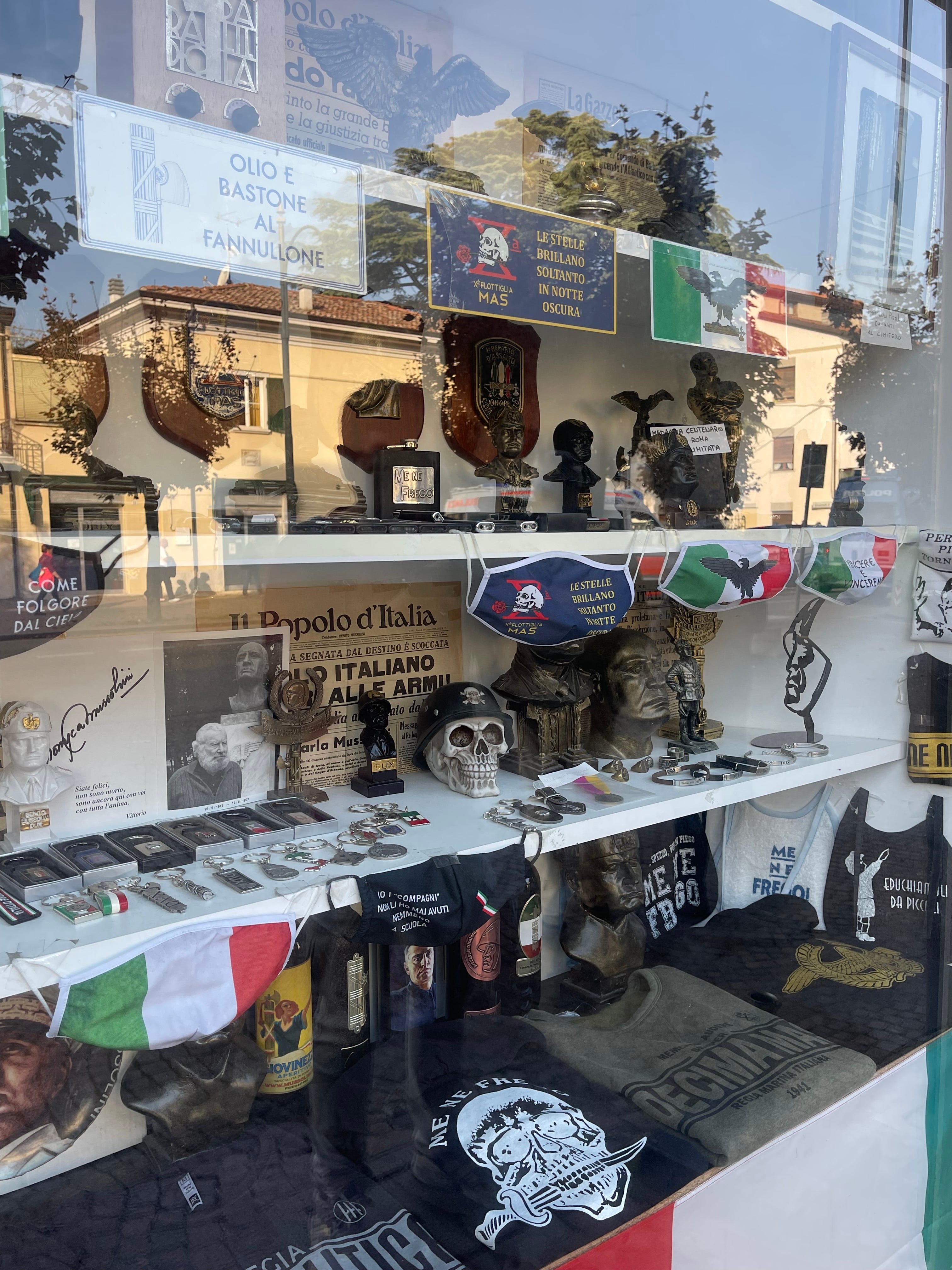 MY DAY AT MUSSOLINI'S TOMB - by Barbara Serra