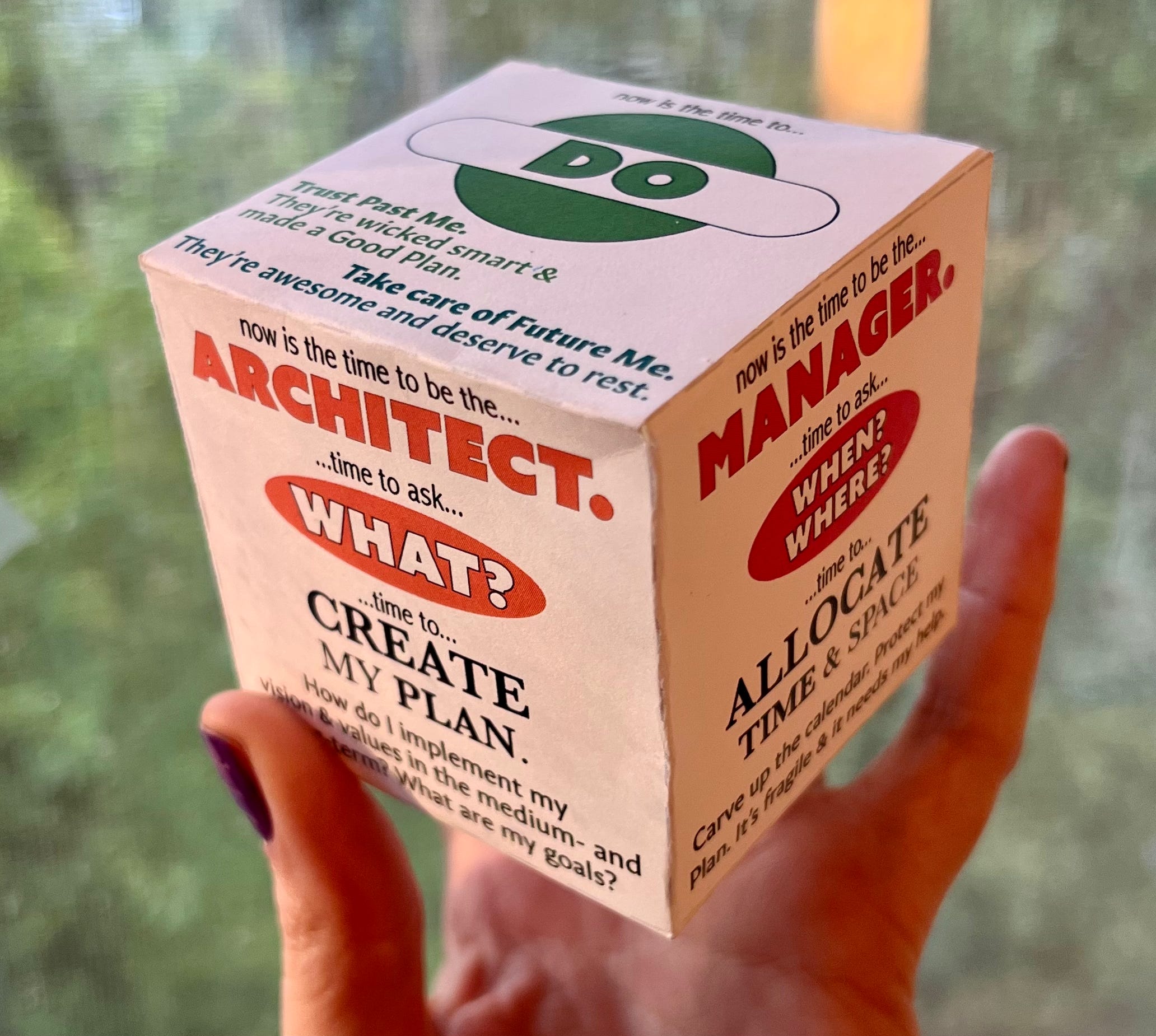 the Brain Labor Organizing Cube (B.L.O.C) - by Celery B.