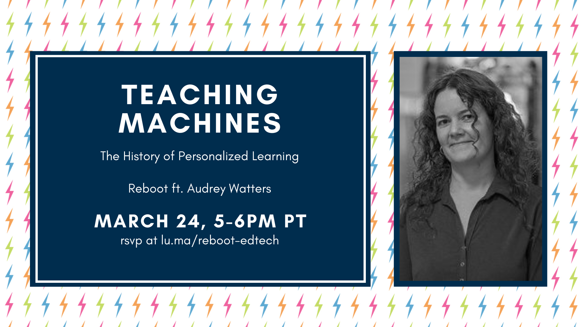 ⚡️ New Event: Teaching Machines ft. Audrey Watters