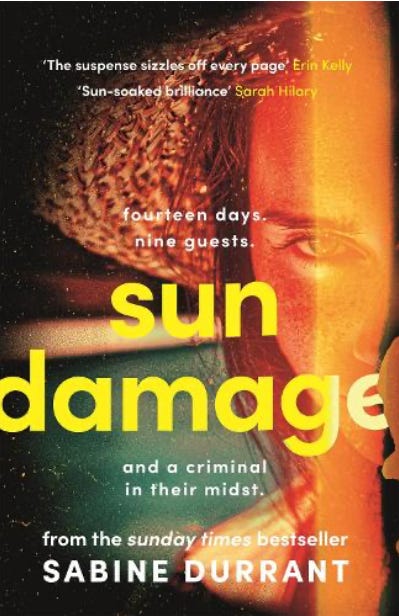 SUN DAMAGE with Sabine Durrant - S J Watson's Compendia