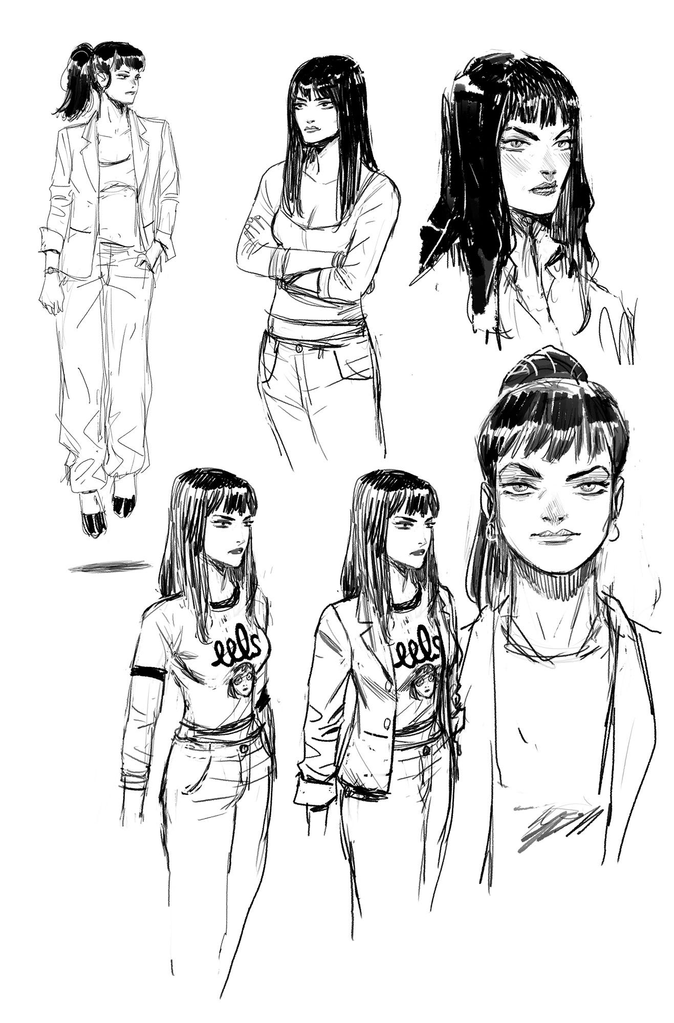 Comics Artopsy #10 - by Niko Henrichon - Exploding Giraffe