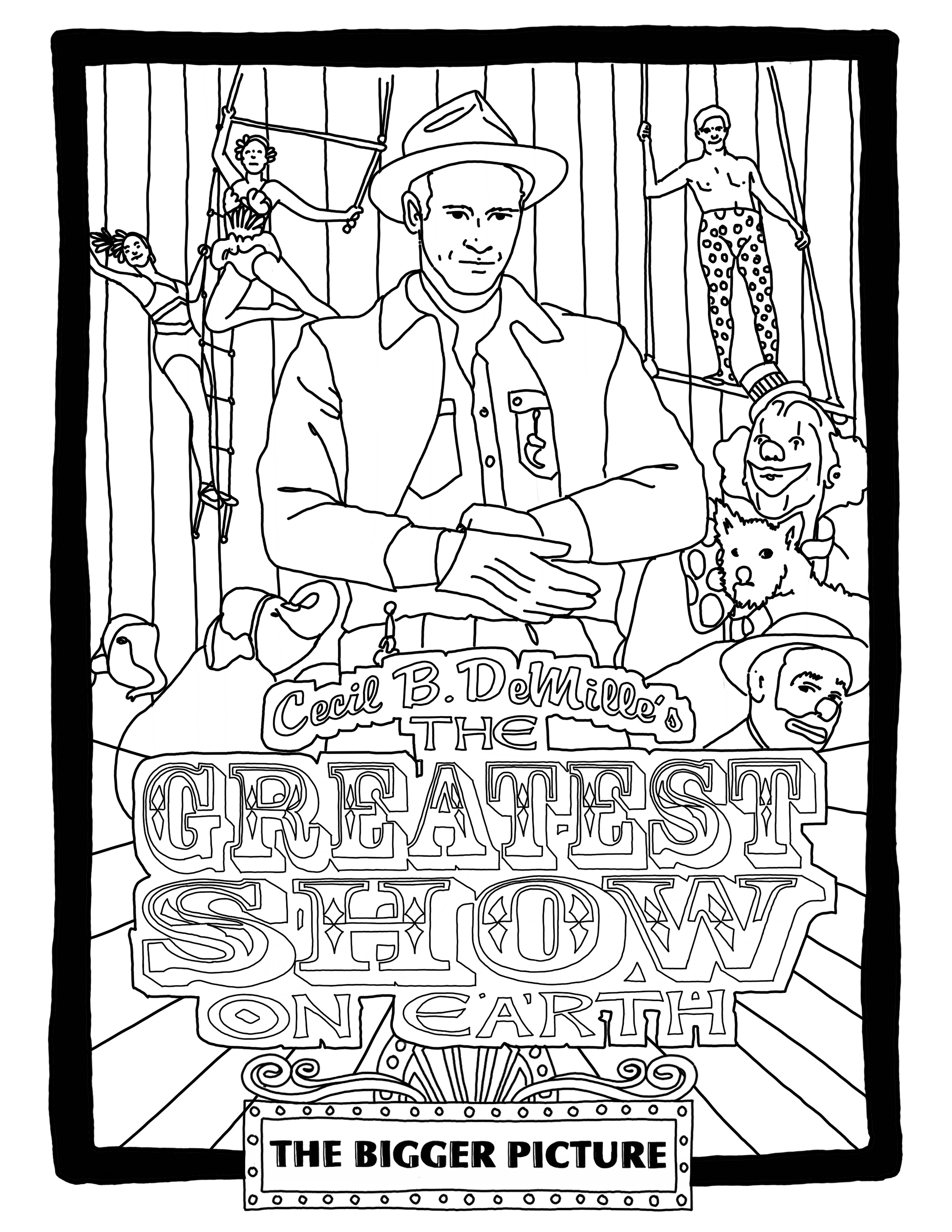Subscriber Bonus: A coloring page for your Greatest Show on Earth ...