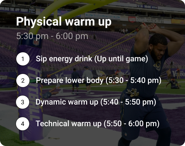 Designing a pre-game routine - by Craig Roh