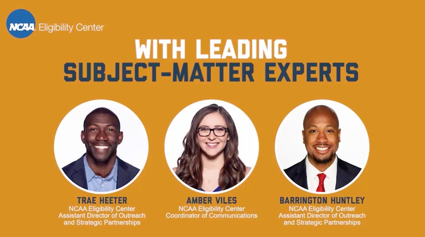 The NCAA Adjusts Initial Eligibility Requirements