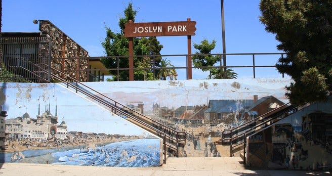 Joslyn Park - by Mark Gorman - The Street Seen