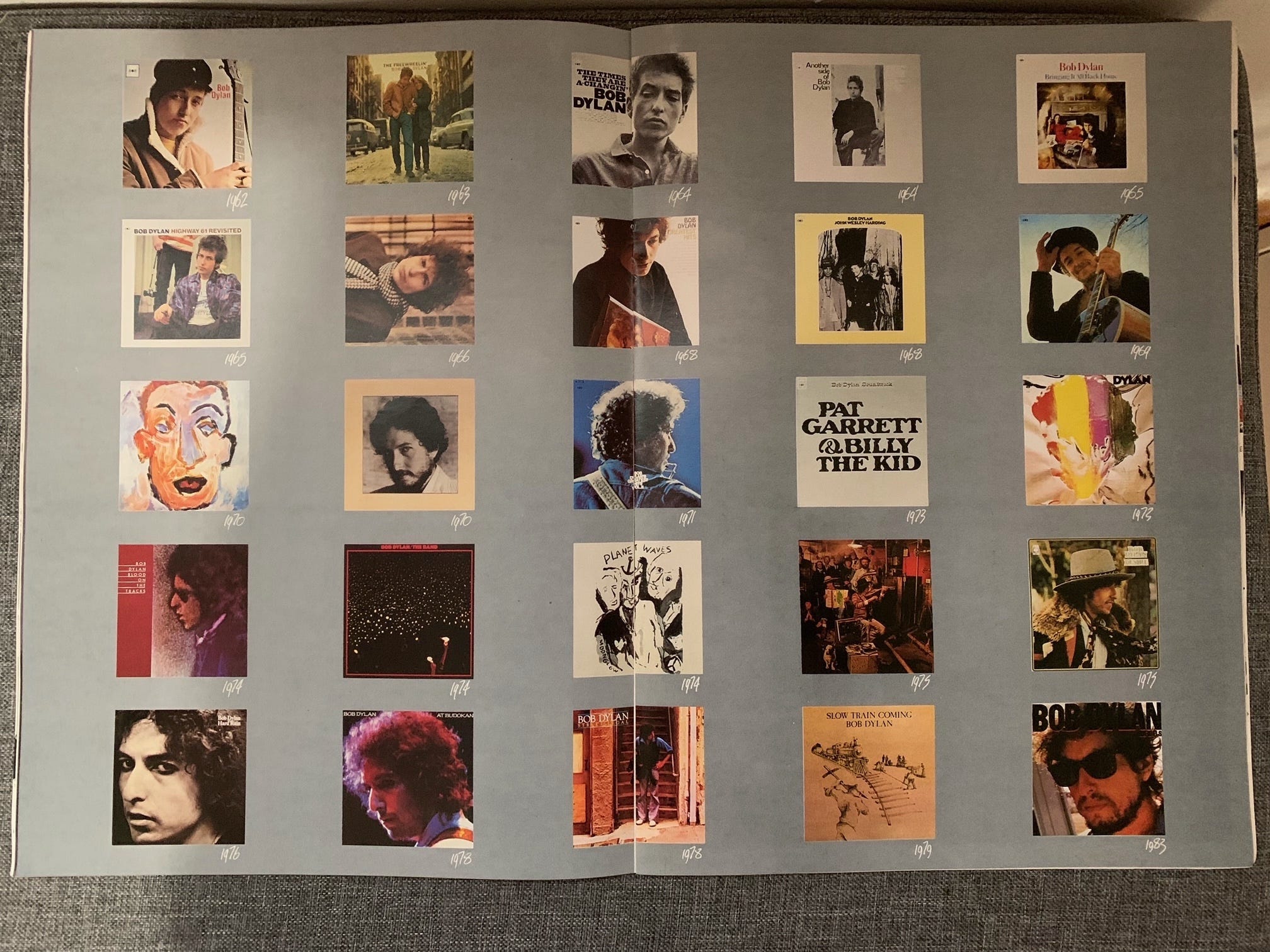 1984 Dylan/Santana Tour Program - by Ray Padgett