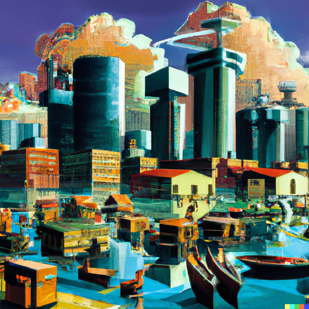 Making Concept Art for Startup Cities with AI - by zach.dev