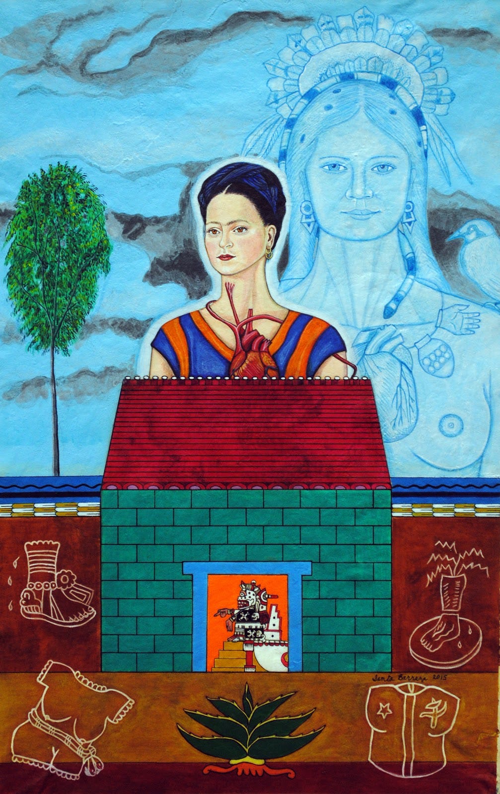 Mexican American Artist Santa Barraza