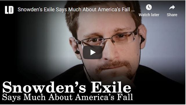 What Snowden's Exile Says About America