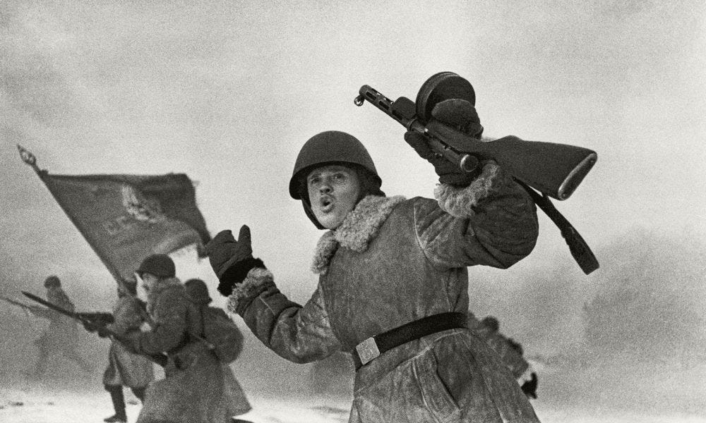 Surprise Soviet attack outside Stalingrad