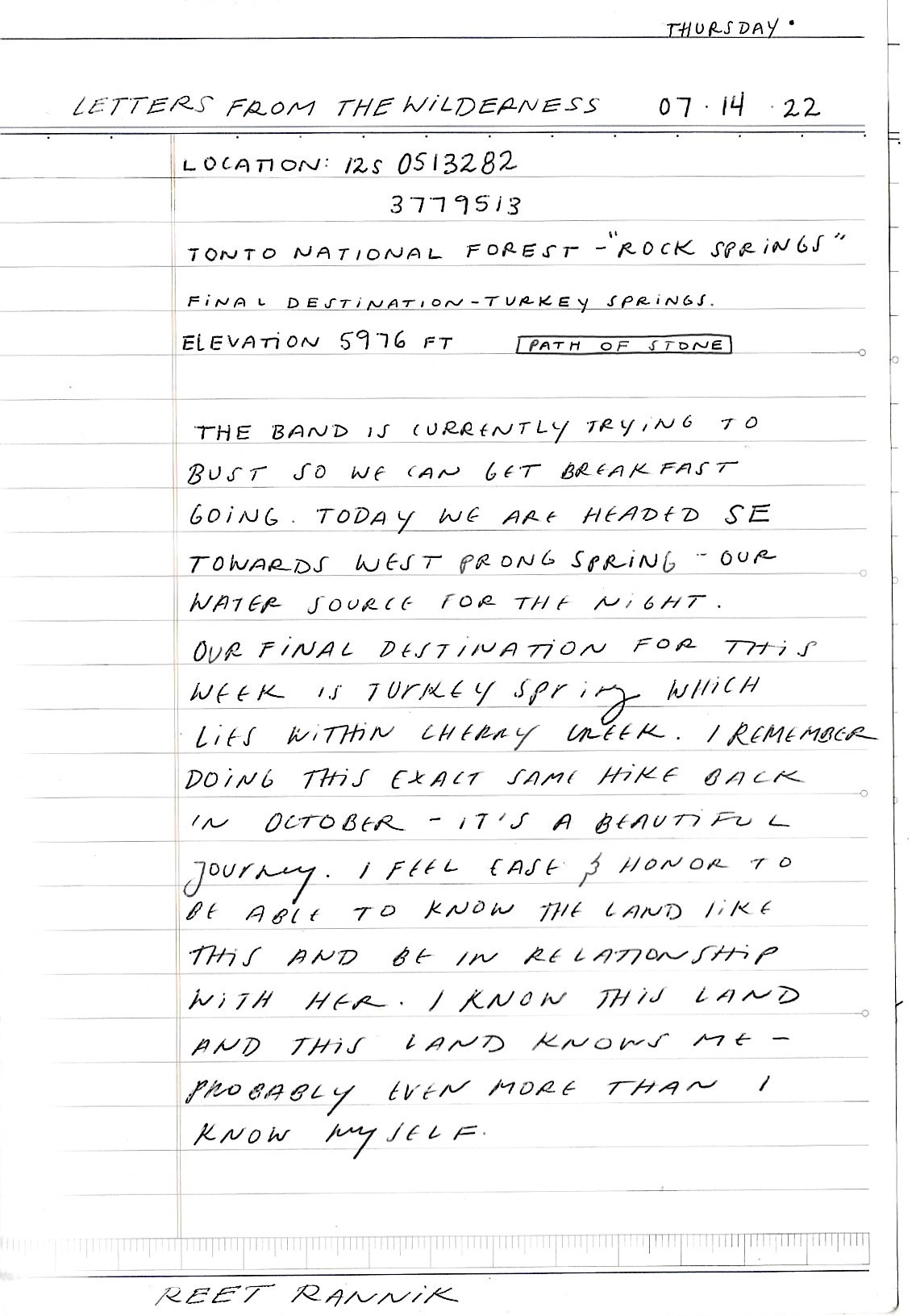 Rock Springs _Turkey Springs - by Reet Rannik