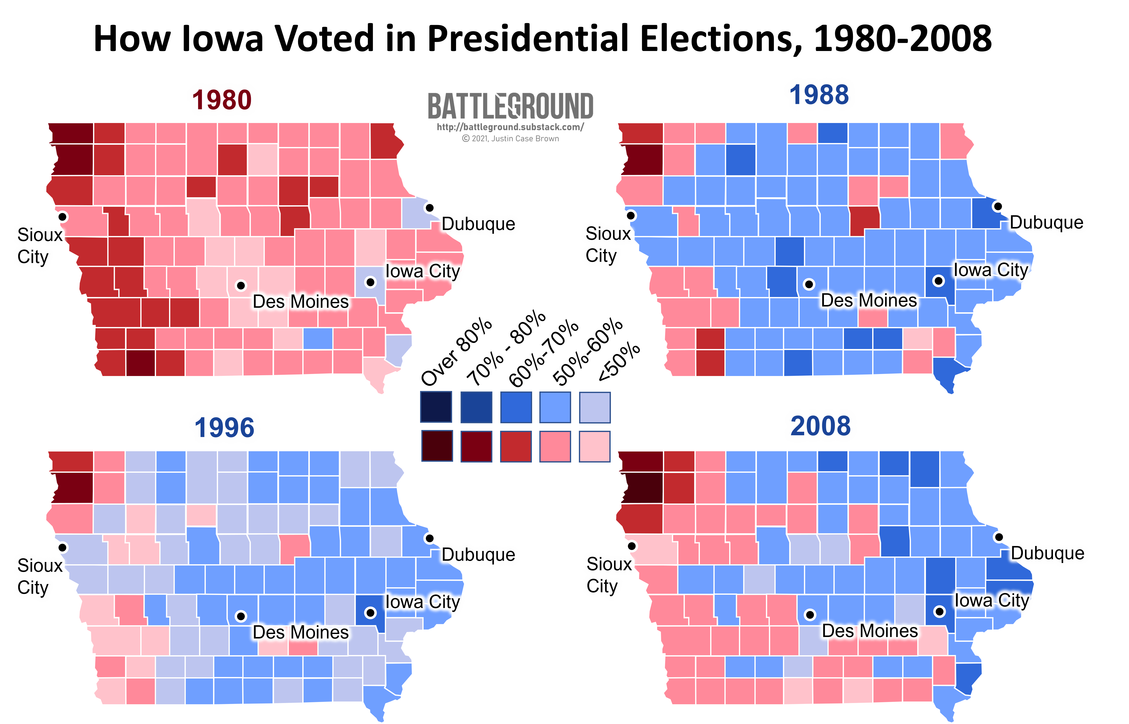 Iowa: Populists vs. Progressives - by Justin Brown