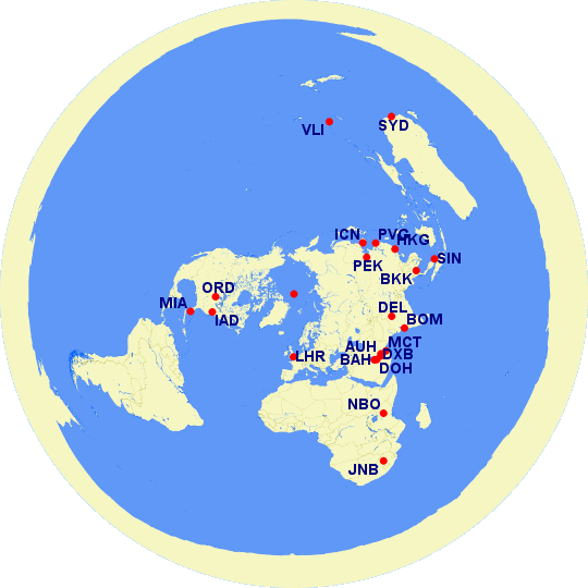 Cool Aviation Maps - by Oliver Ranson
