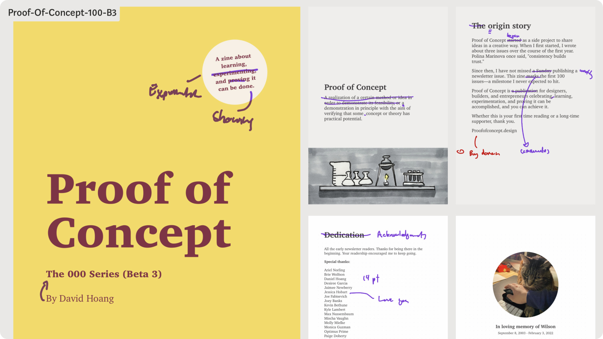 Practicing note rewriting - by David Hoang