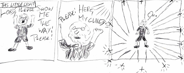 The Accidental Shepherd is lost - by hans poetschner