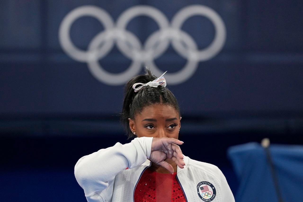 Simone Biles Doesn't Owe You S*** - by Madeline Hill Simone Biles Doesn't Owe You S*** - by Madeline Hill